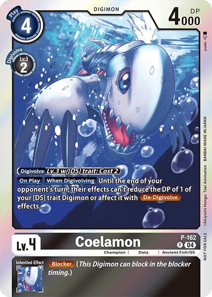 Coelamon (-Chain of Liberation- Upgrade Pack - Digimon Promotion Cards ...
