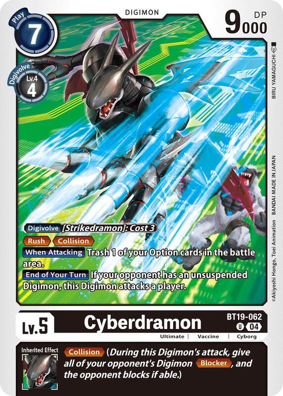Cyberdramon - Release Special Booster 2.5 - Digimon Card Game ...