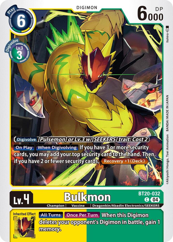Bulkmon - Release Special Booster 2.5 - Digimon Card Game - TCGplayer.com