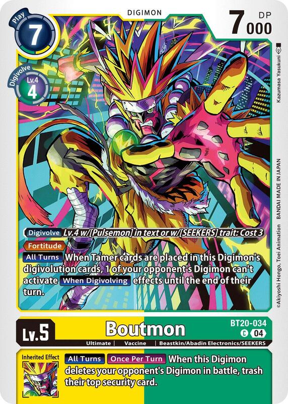 Boutmon - Release Special Booster 2.5 - Digimon Card Game - TCGplayer.com