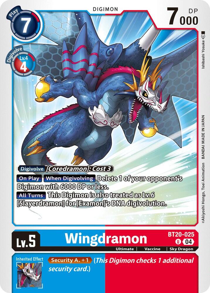 Wingdramon - Release Special Booster 2.5 - Digimon Card Game ...
