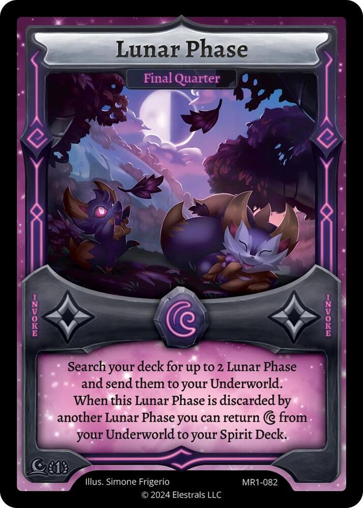 Lunar Phase - Final Quarter - Moonrise - Elestrals