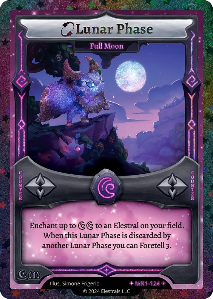 Lunar Phase - Full Moon (Stellar) - Moonrise - Elestrals - TCGplayer.com