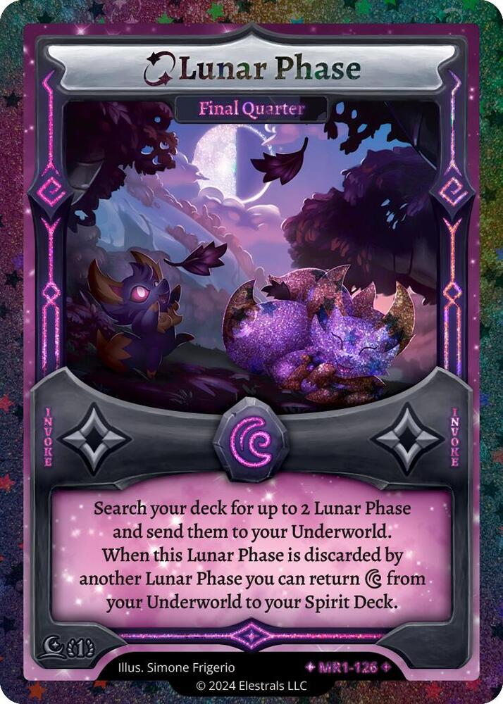 Lunar Phase - Final Quarter (Stellar) - Moonrise - Elestrals - TCGplayer.com