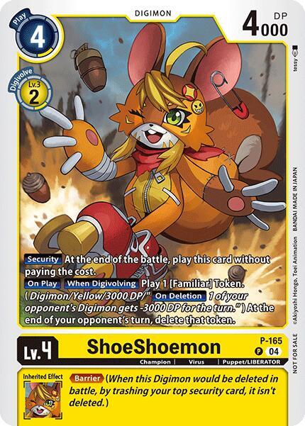 ShoeShoemon (Store Tournament 2025 Vol.1 Participation Pack) - Digimon ...