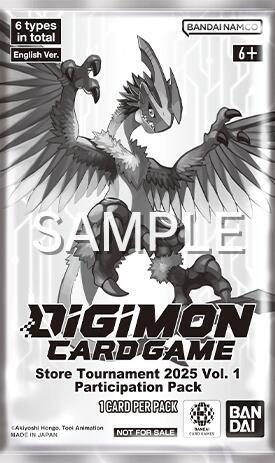 Store Tournament 2025 Vol.1 Participation Pack - Digimon Promotion ...