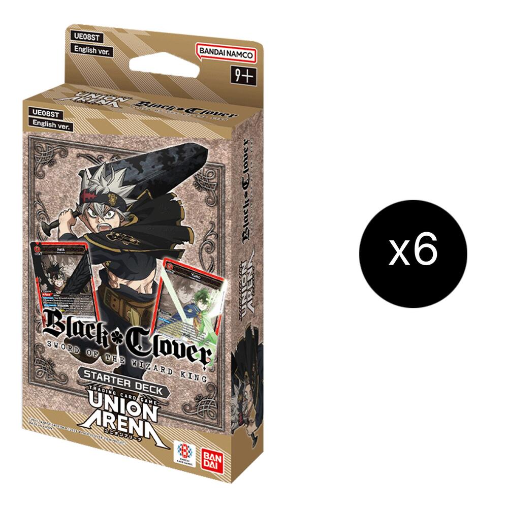 Black Clover - Starter Deck Display - UE08ST: Black Clover Starter Deck ...