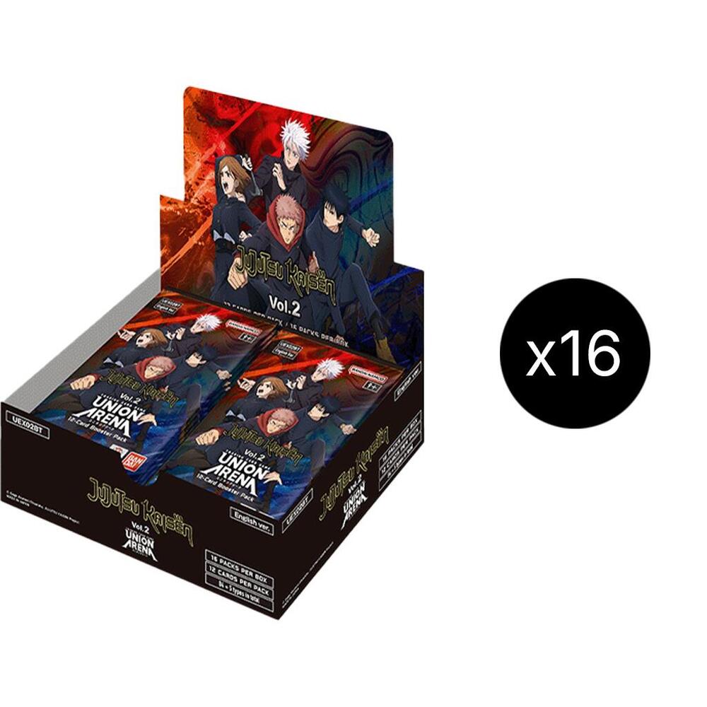 Jujutsu Kaisen Vol.2 - Booster Box Case - UEX02BT: Jujutsu Kaisen Vol.2 - Union Arena ...