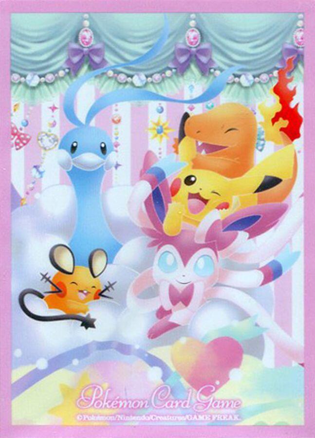 Pokemon TCG: Pokemon Center Japan Exclusive Card Sleeves Pokekyun ...
