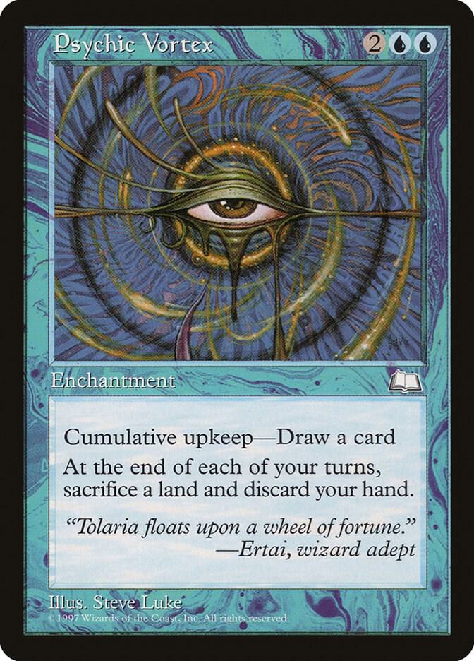 Psychic Vortex - Weatherlight - Magic: The Gathering - TCGplayer.com