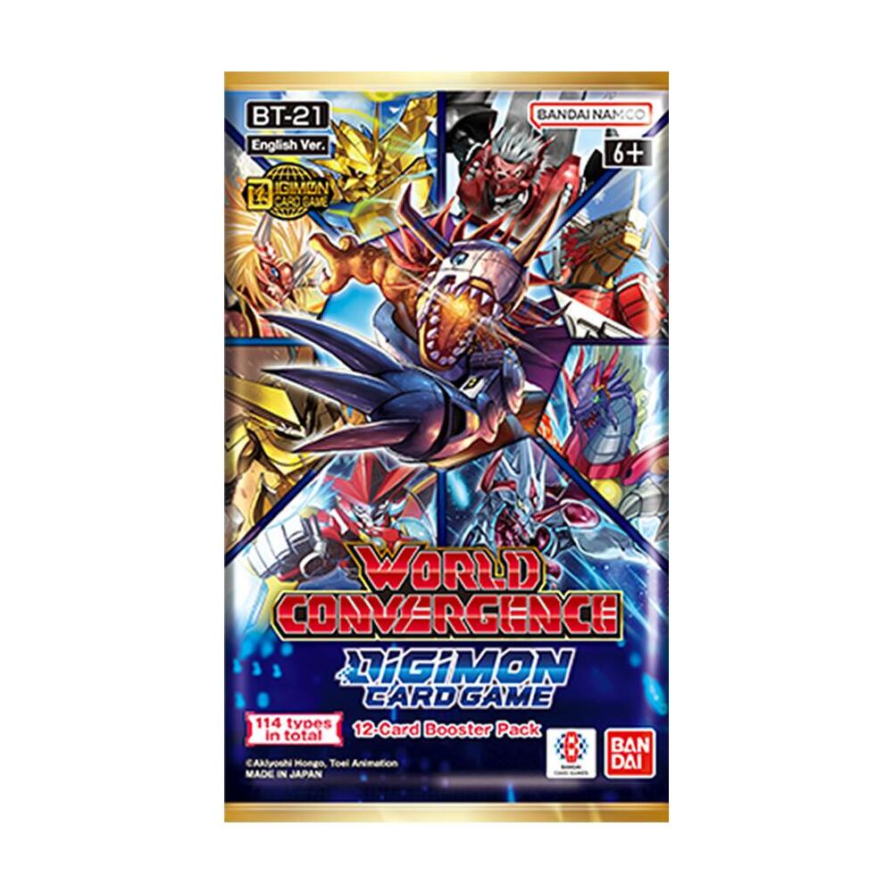 World Convergence Booster Pack - World Convergence - Digimon Card Game ...