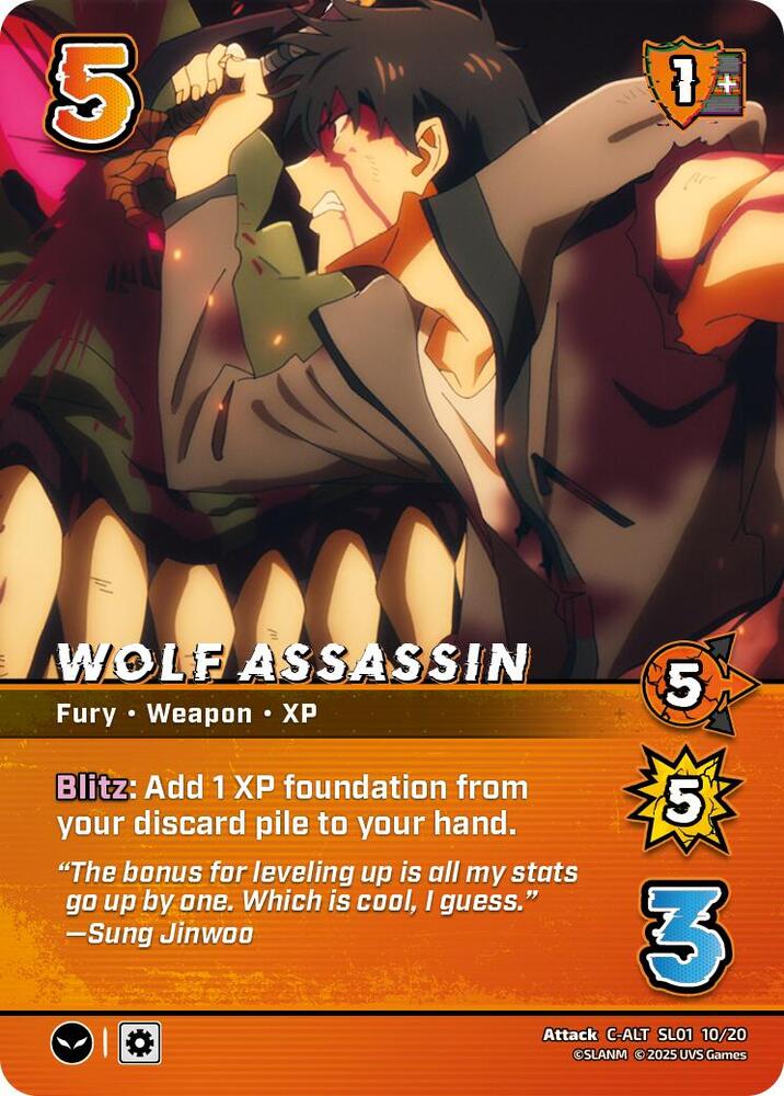 Wolf Assassin (Alternate Art) - Challenger Series: Solo Leveling ...