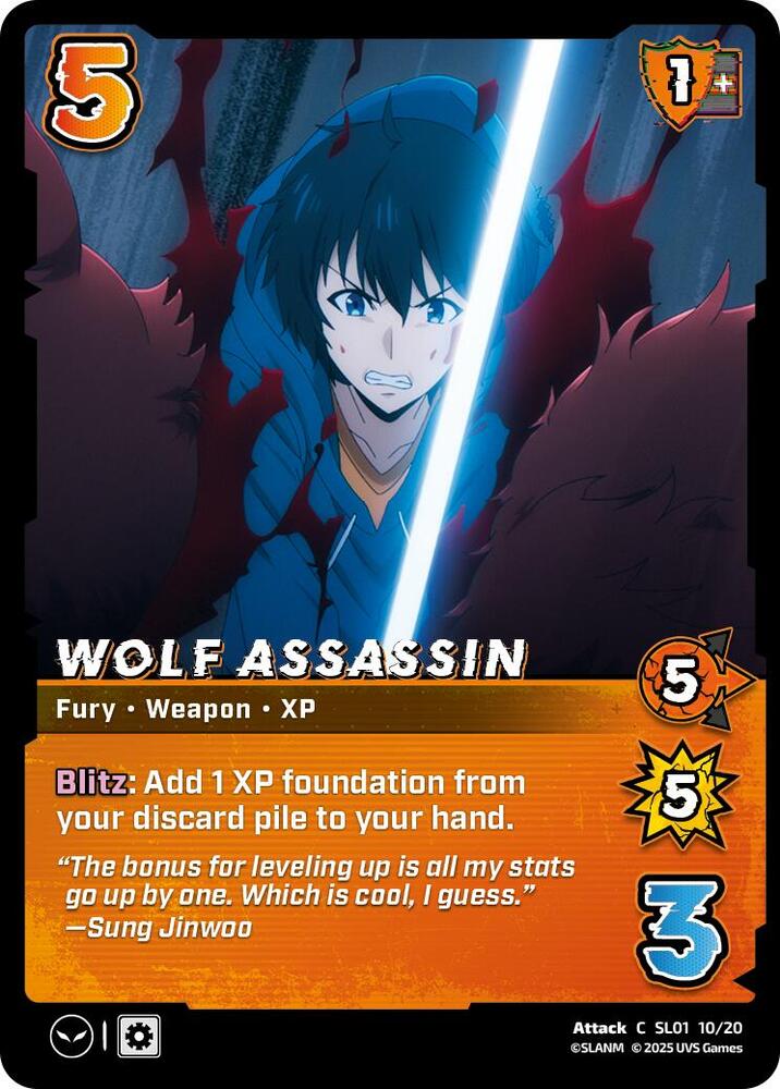 Wolf Assassin - Challenger Series: Solo Leveling - UniVersus ...