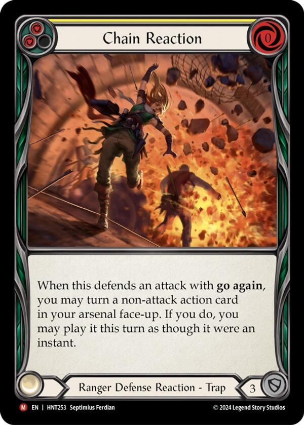 Chain Reaction - The Hunted - Flesh and Blood TCG - TCGplayer.com