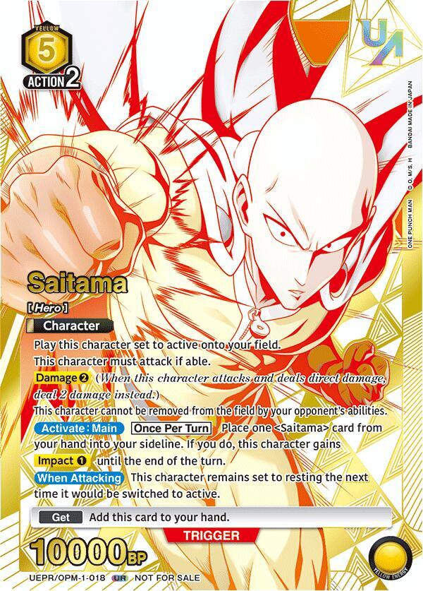 Saitama (018) - Union Arena Promotion Cards - Union Arena - TCGplayer.com