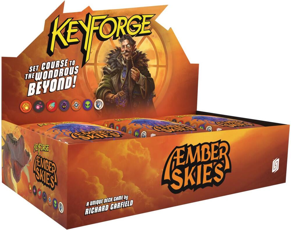 KeyForge: Aember Skies - Deck Display - Aember Skies - KeyForge