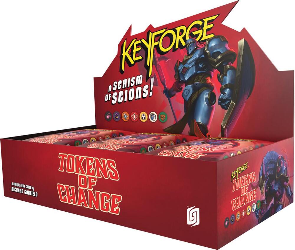 KeyForge: Tokens of Change - Deck Display - Tokens of Change - KeyForge