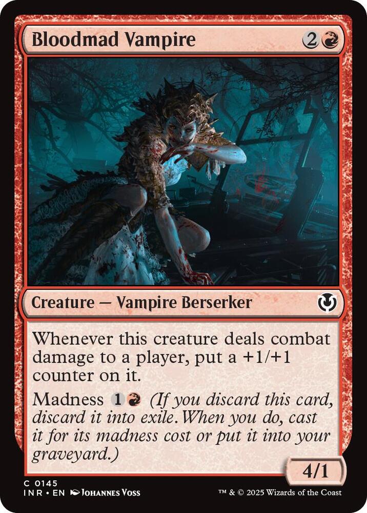 Bloodmad Vampire - Innistrad Remastered - Magic: The Gathering ...