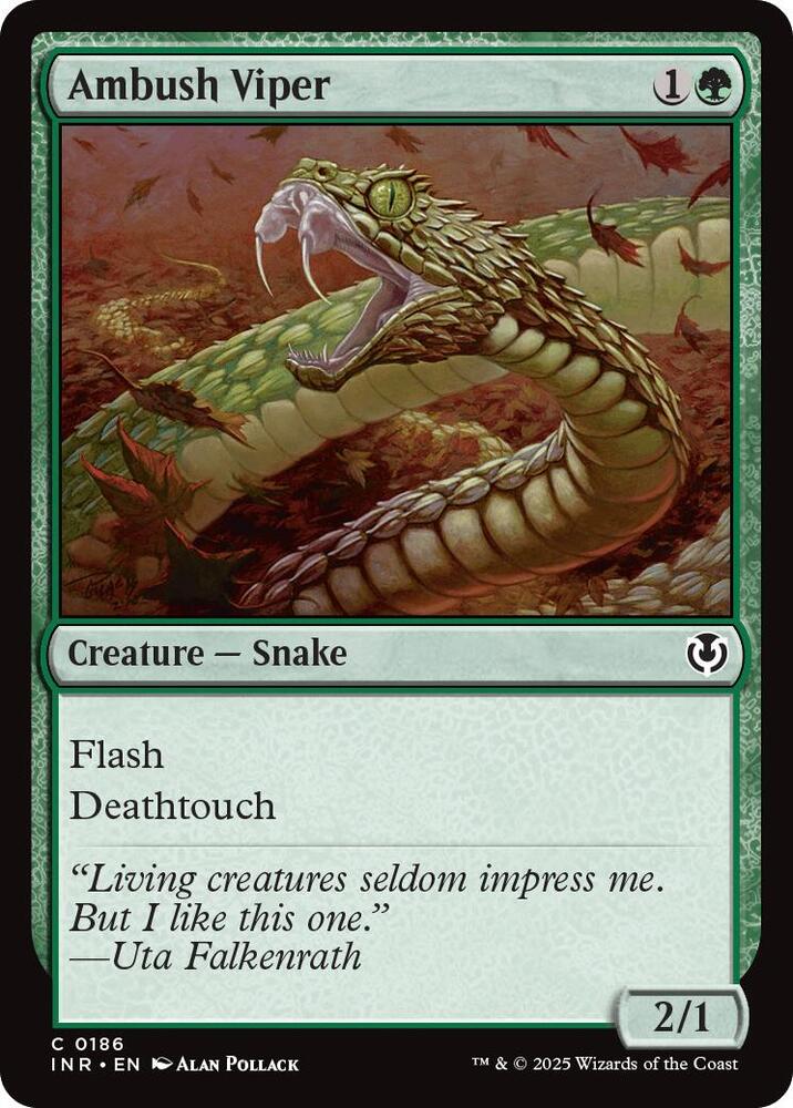 Ambush Viper - Innistrad Remastered - Magic: The Gathering - TCGplayer.com