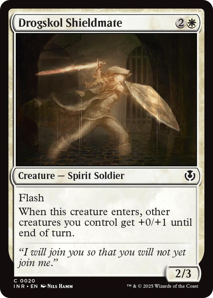 Drogskol Shieldmate - Innistrad Remastered - Magic: The Gathering ...