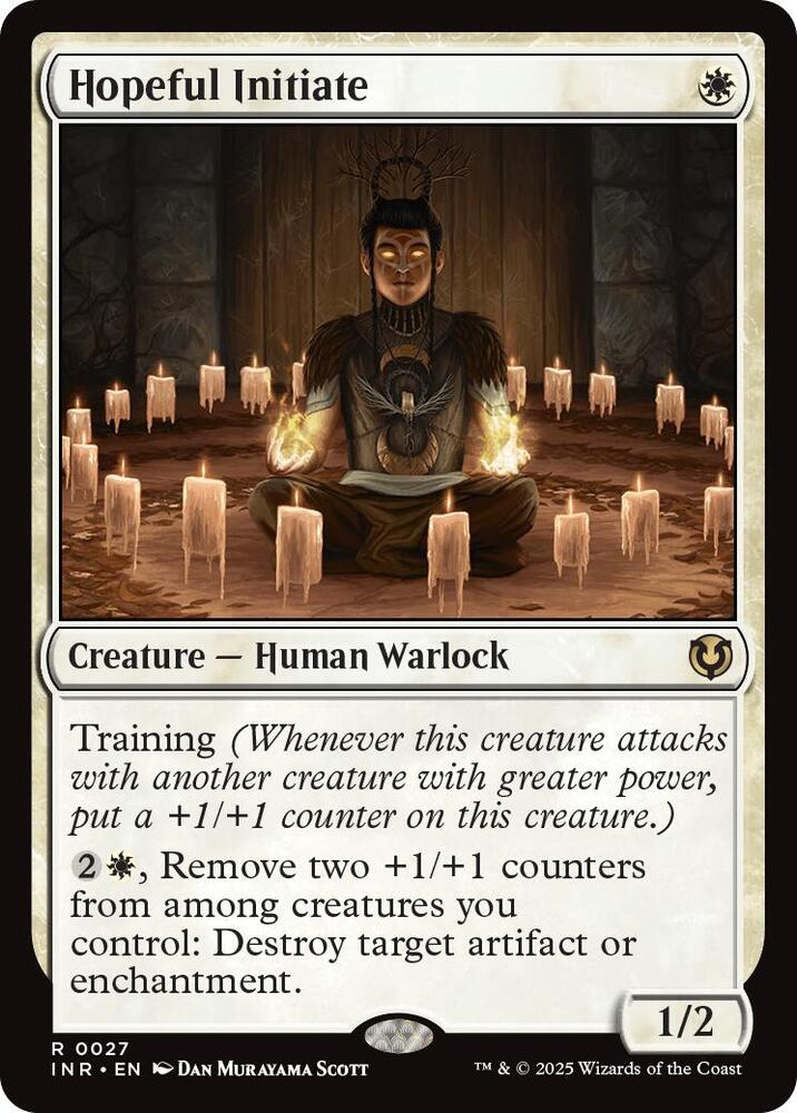 Hopeful Initiate - Innistrad Remastered - Magic: The Gathering ...