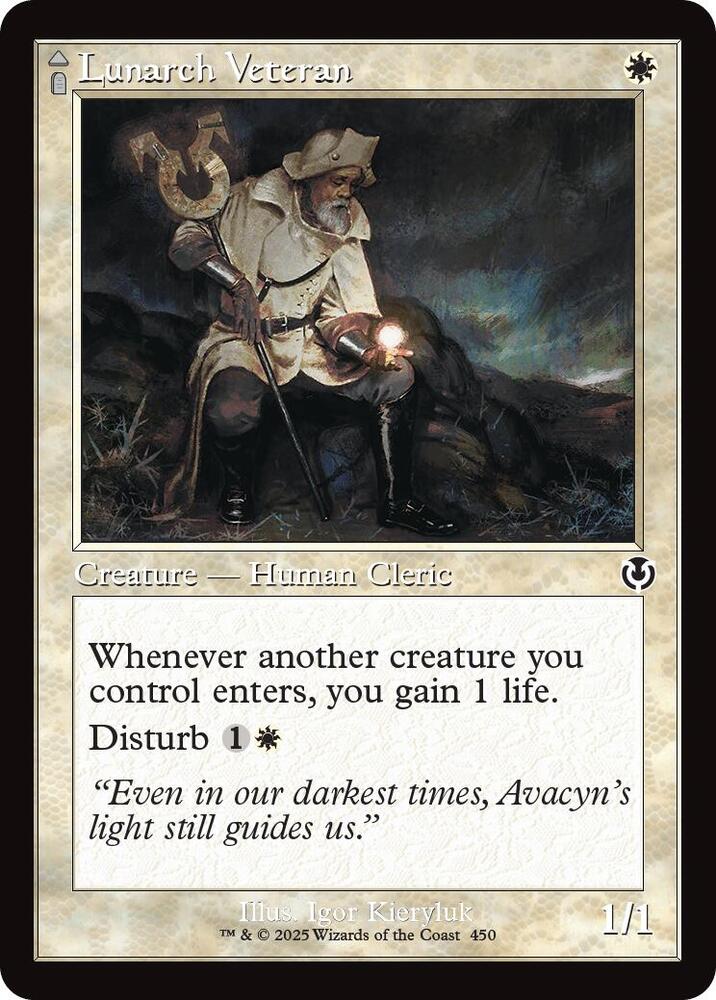 Lunarch Veteran (Retro Frame) - Innistrad Remastered - Magic: The ...