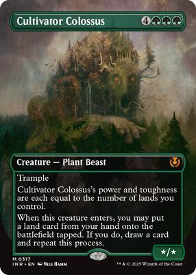 Cultivator Colossus (Borderless) - Innistrad Remastered - Magic: The ...