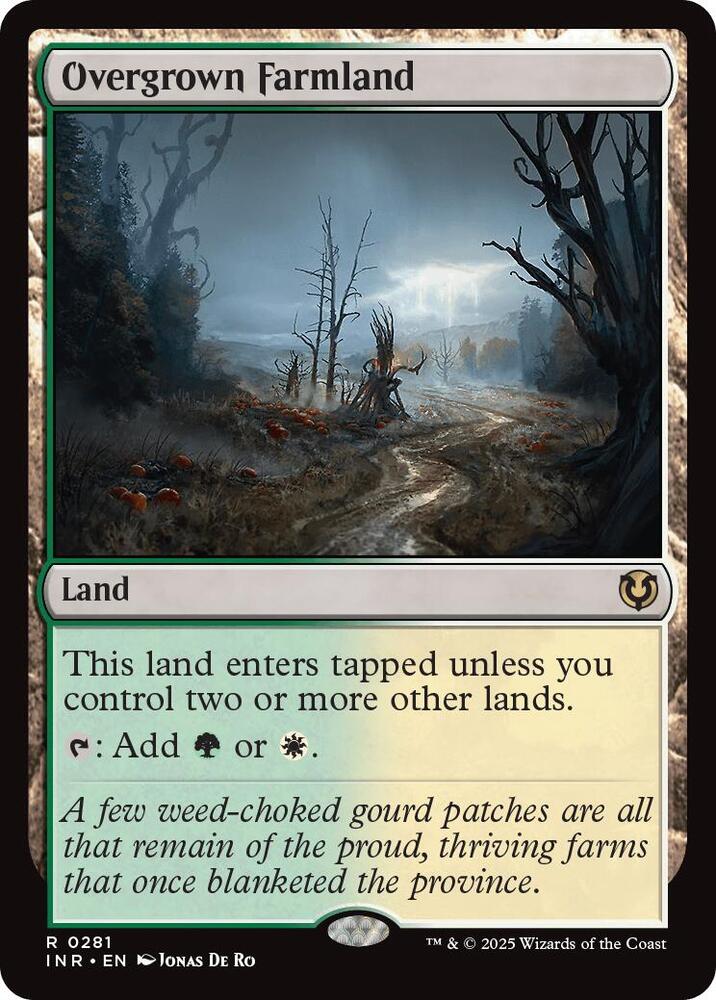 Overgrown Farmland - Innistrad Remastered - Magic: The Gathering ...
