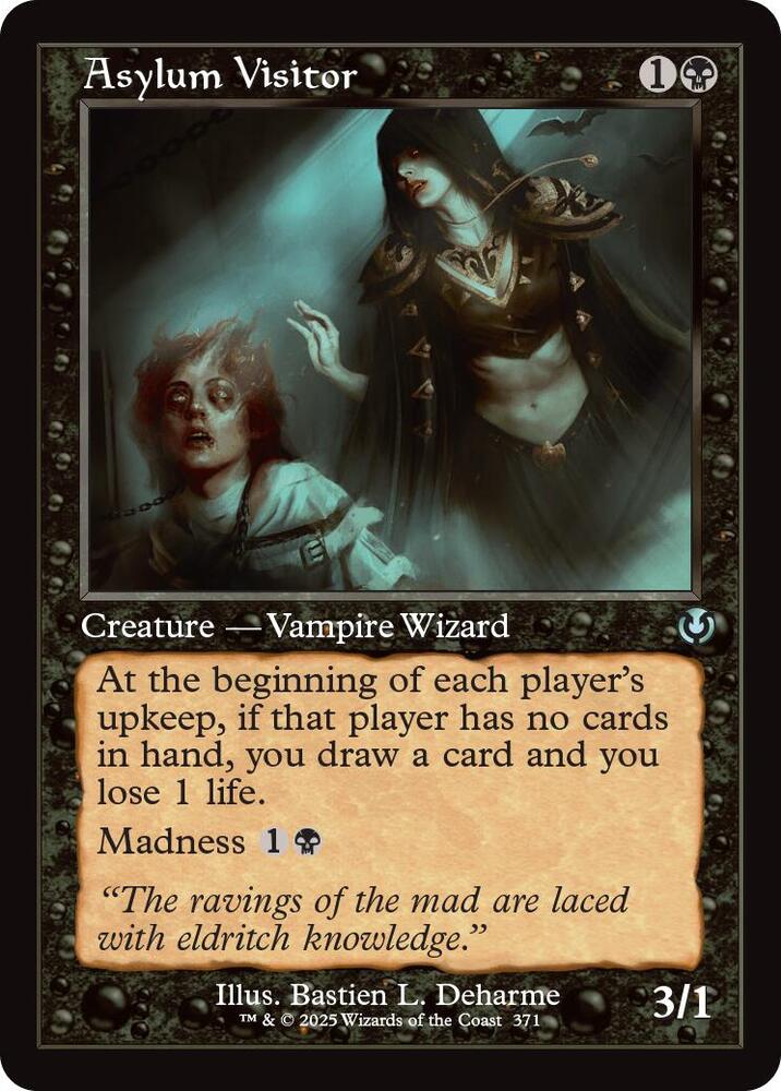 Asylum Visitor (Retro Frame) - Innistrad Remastered - Magic: The ...