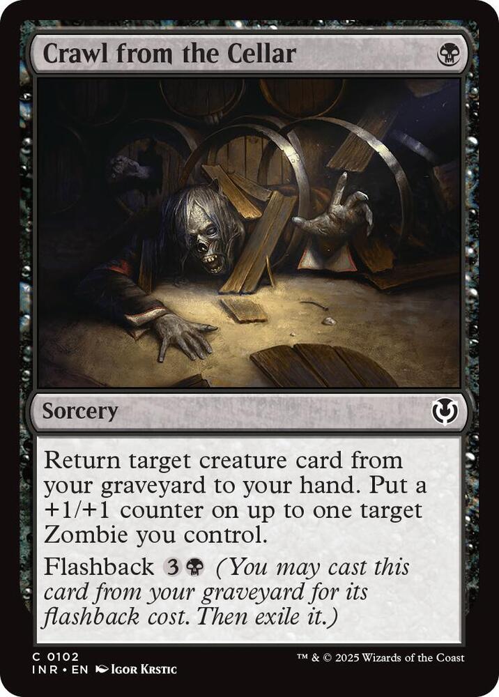 Crawl from the Cellar - Innistrad Remastered - Magic: The Gathering ...