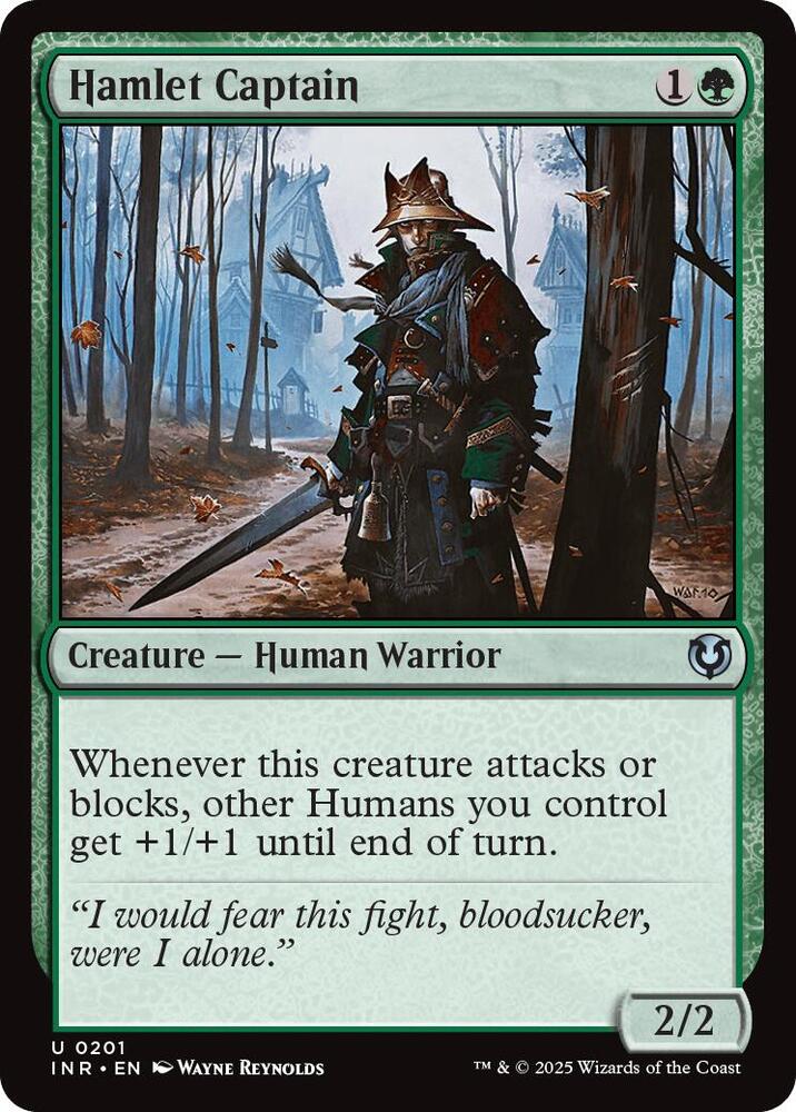 Hamlet Captain - Innistrad Remastered - Magic: The Gathering ...