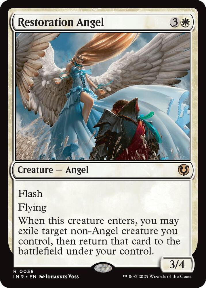 Restoration Angel - Innistrad Remastered - Magic: The Gathering ...