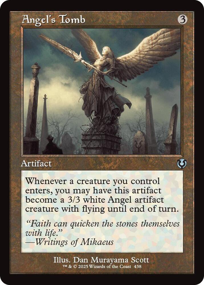 Angel's Tomb (Retro Frame) - Innistrad Remastered - Magic: The Gathering