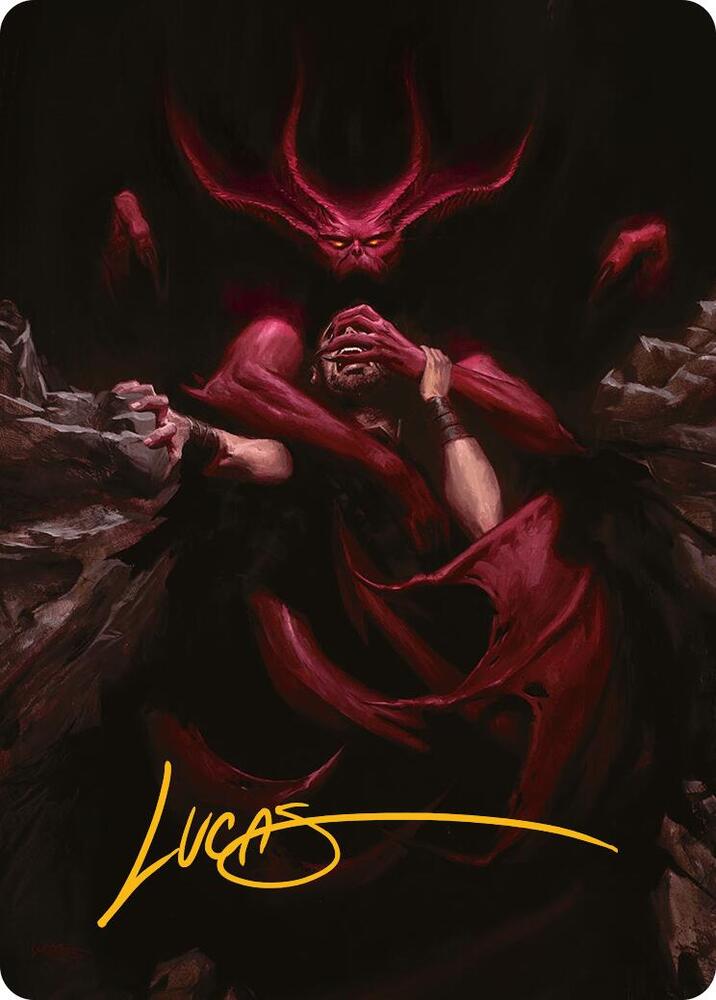 Infernal Grasp Art Card (Gold-Stamped Signature) - Art Series ...