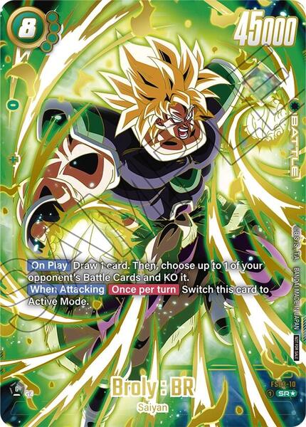 Broly : BR - FS03-10 - Tournament and Championship Promos - Dragon Ball ...
