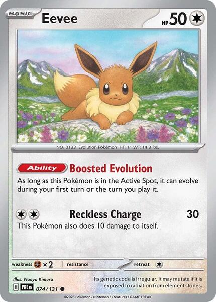 Eevee - SV: Prismatic Evolutions - Pokemon - TCGplayer.com
