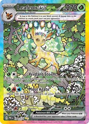 Leafeon ex - 144/131 - SV: Prismatic Evolutions - Pokemon - TCGplayer.com