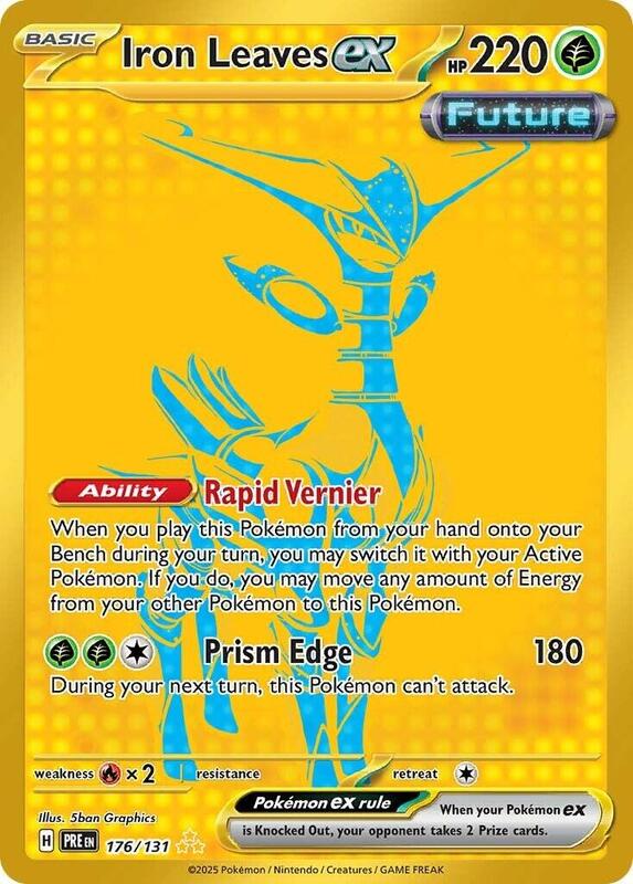 Iron Leaves ex - SV: Prismatic Evolutions - Pokemon - TCGplayer.com