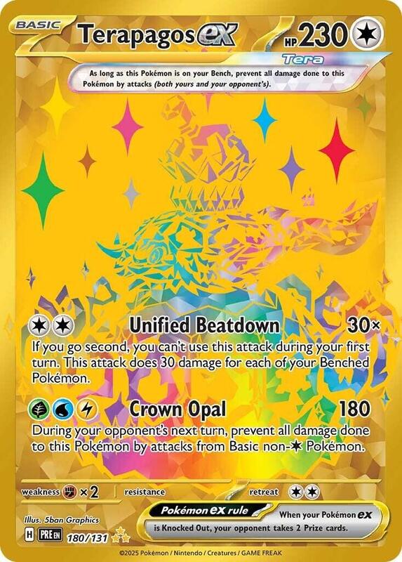 Terapagos ex - 180/131 - SV: Prismatic Evolutions - Pokemon - TCGplayer.com