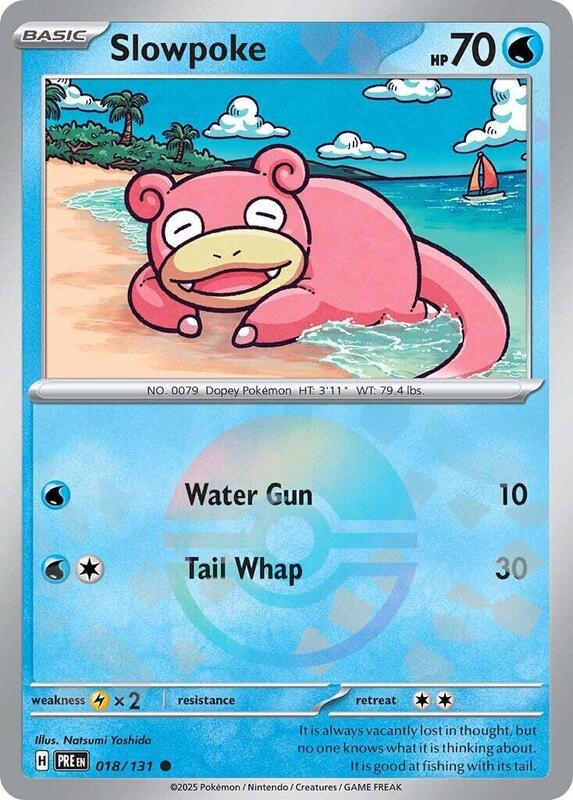 Slowpoke (Poke Ball Pattern) - SV: Prismatic Evolutions - Pokemon ...
