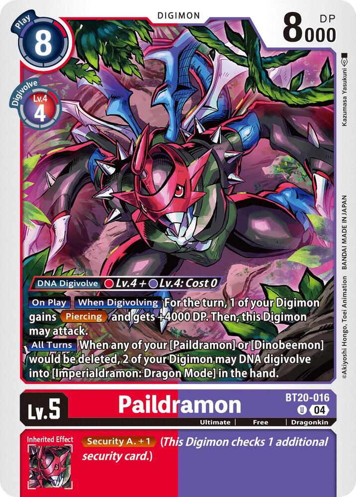 Paildramon - Release Special Booster 2.5 - Digimon Card Game ...
