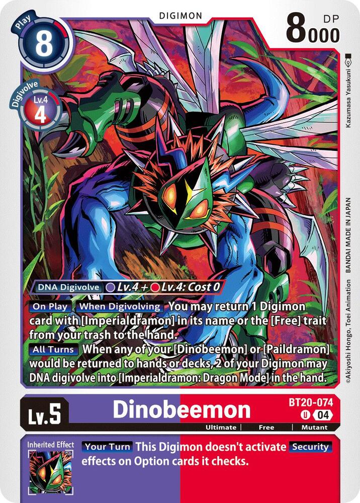 Dinobeemon - Release Special Booster 2.5 - Digimon Card Game ...