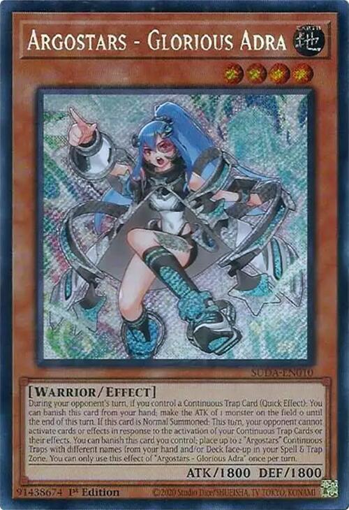 Argostars - Glorious Adra - Supreme Darkness - YuGiOh - TCGplayer.com