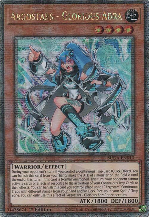 Argostars - Glorious Adra (Quarter Century Secret Rare) - Supreme Darkness - YuGiOh - TCGplayer.com