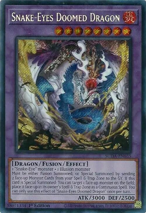 Snake-Eyes Doomed Dragon - Supreme Darkness - YuGiOh - TCGplayer.com