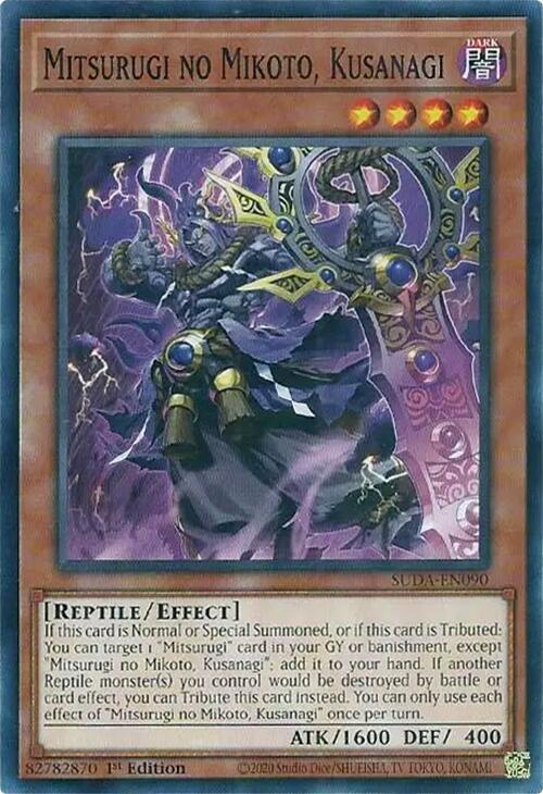 Mitsurugi no Mikoto, Kusanagi - Supreme Darkness - YuGiOh - TCGplayer.com