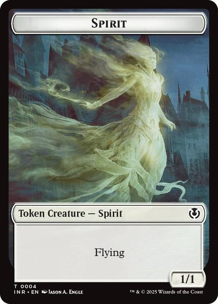 Spirit // Human (0002) Double-Sided Token - Innistrad Remastered ...