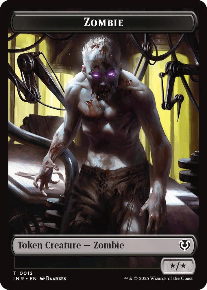 Zombie (0011) // Zombie (0012) Double-Sided Token - Innistrad ...