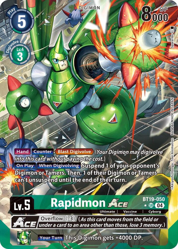 Rapidmon ACE (Alternate Art) - Release Special Booster 2.5 - Digimon Card Game - TCGplayer.com