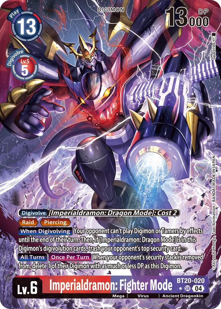 Imperialdramon: Fighter Mode (Alternate Art) - Release Special Booster 2.5 - Digimon Card Game ...